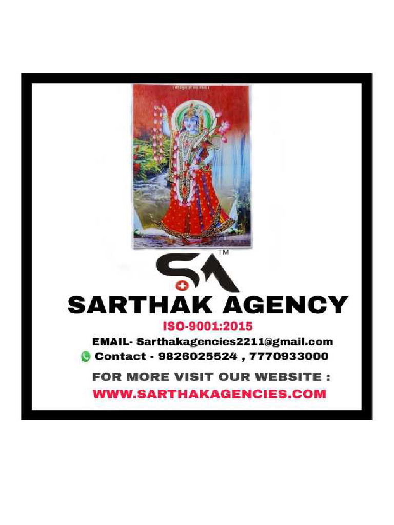 Sarthak Catalog New -Compressed | PDF