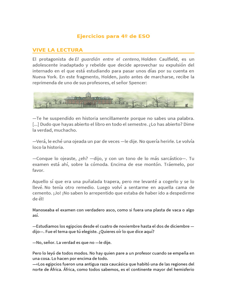 Ejercicios para 4º de ESO (1) | PDF