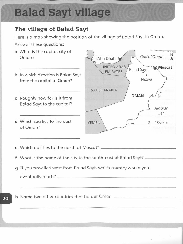 Balad Sayt Village HW p-20 | PDF