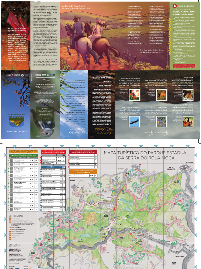 Mapa Do Parque Rola Moça | PDF