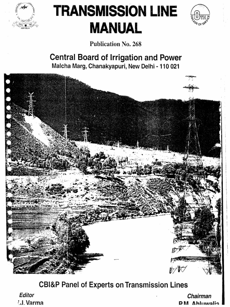 CBIP MANUAL On Transmission Line No 268 | PDF