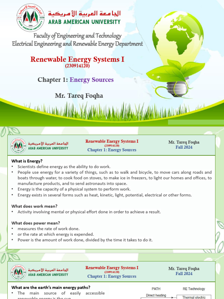 Chapter 3 (2) (3) - Merged | PDF | Renewable Energy | Energy Development
