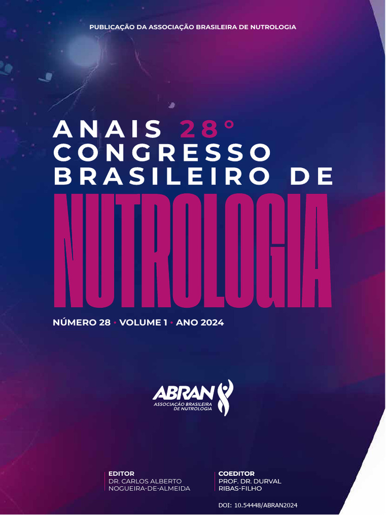 Anais do XXVIII Congresso de Nutrologia | PDF | Doença celíaca | Vitamina