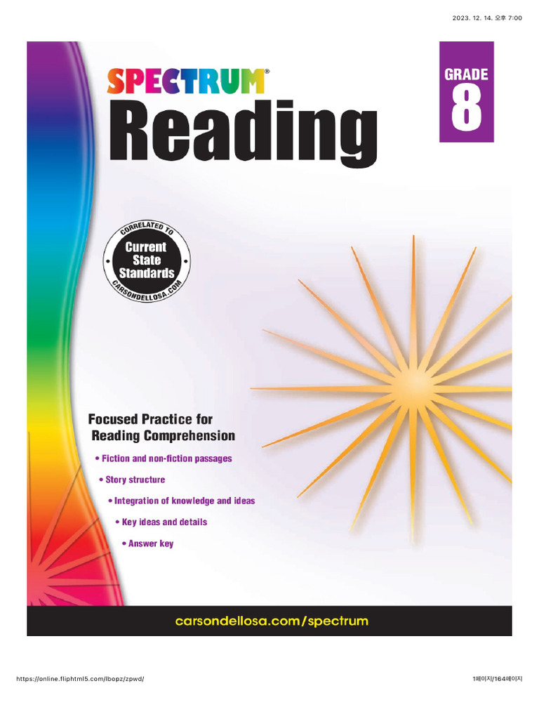 Spectrum Reading 8 | PDF
