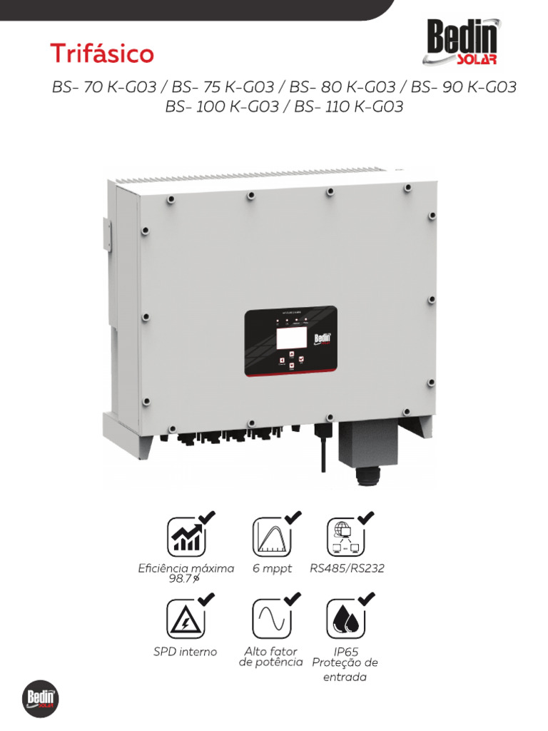 3. Datasheet Inversor | PDF