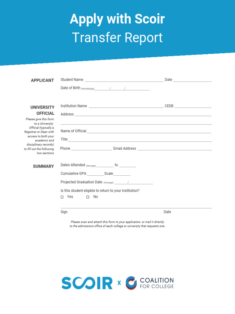 Transfer Report | PDF