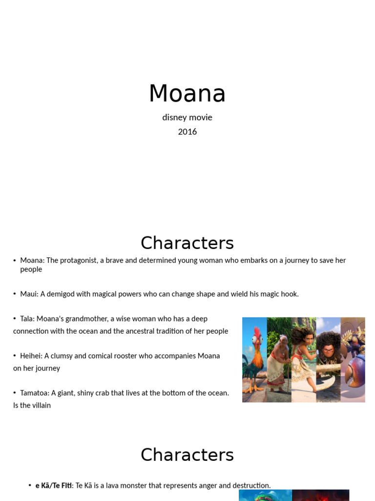 Moana | PDF