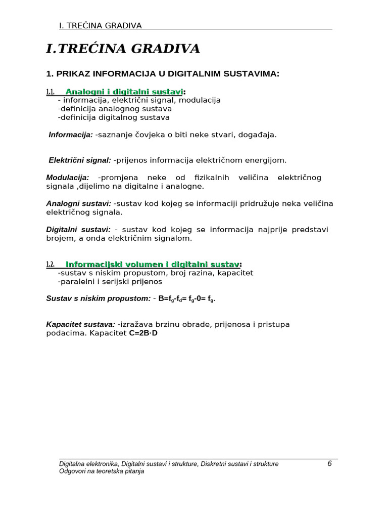 DSS Nesluzbena Skripta 2011 | PDF