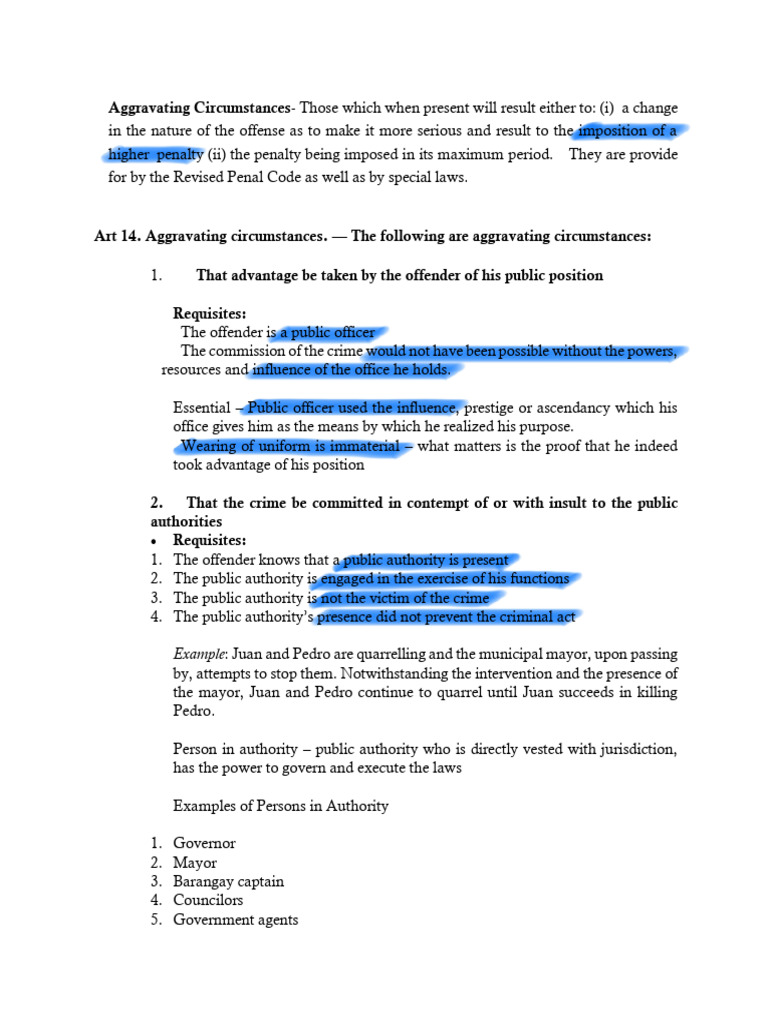 Aggravating-Circumstances 2024-10-04 03 - 11 - 40 | PDF | Crimes ...