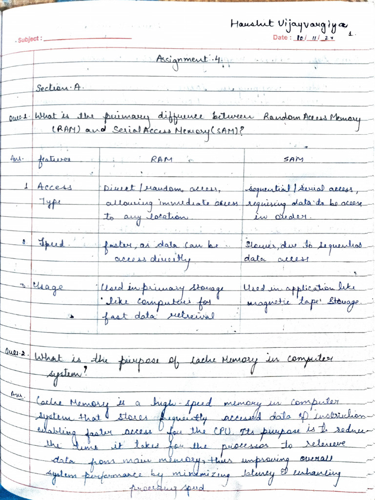 Harshit Vijayvargiya COD Assignment 4 | PDF