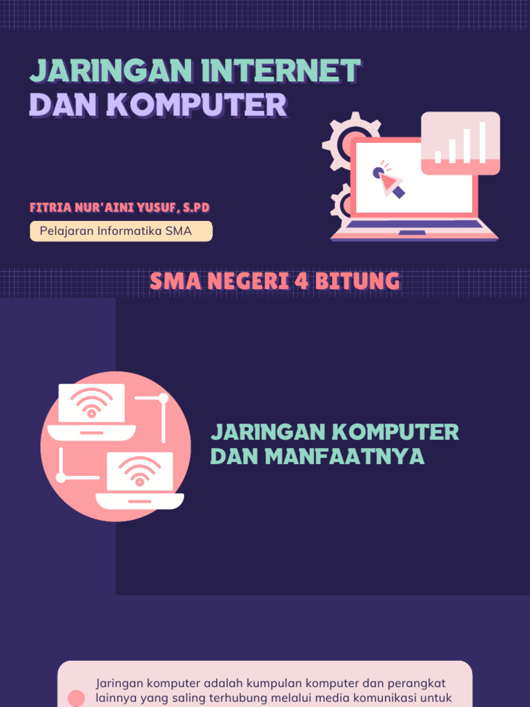 Manfaat dan Klasifikasi Jaringan Komputer | PDF
