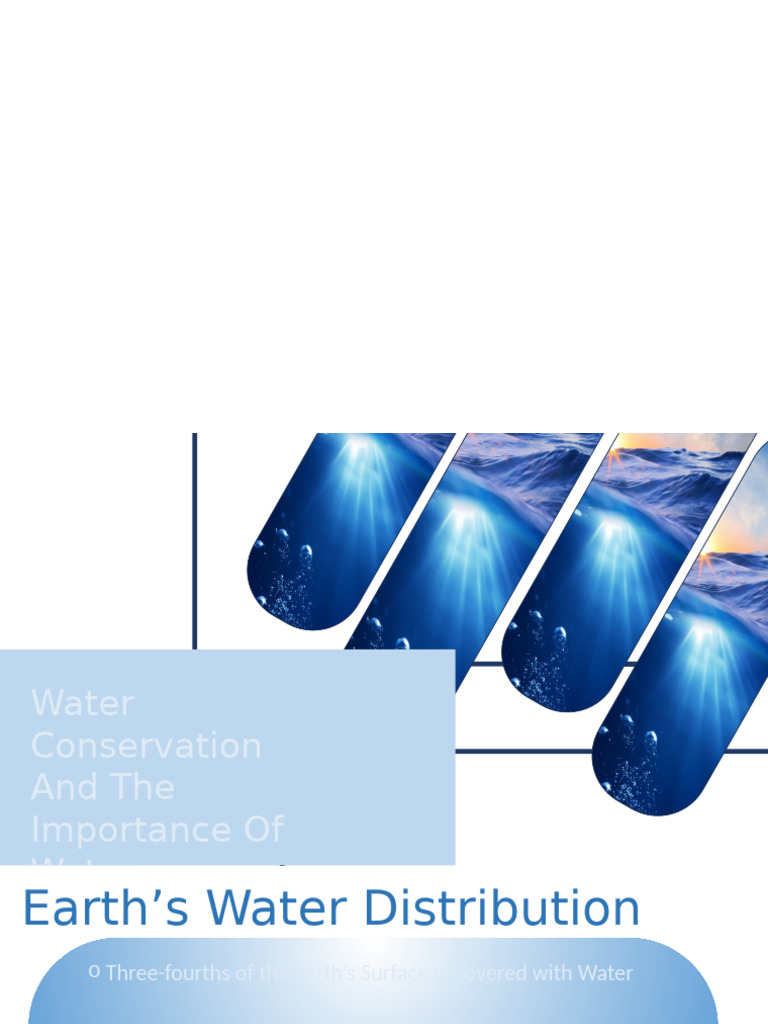 Importance of Water Conservation | PDF