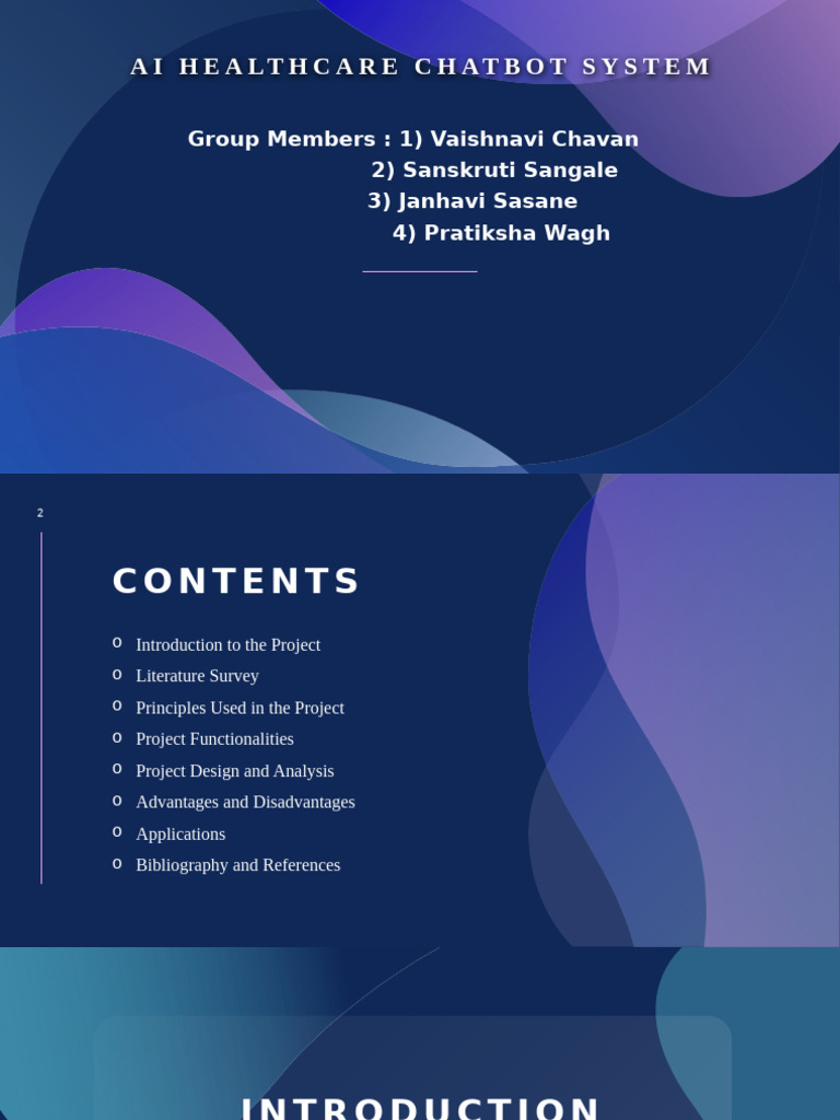 AI Healthcare Chatbot System | PDF | Artificial Intelligence ...