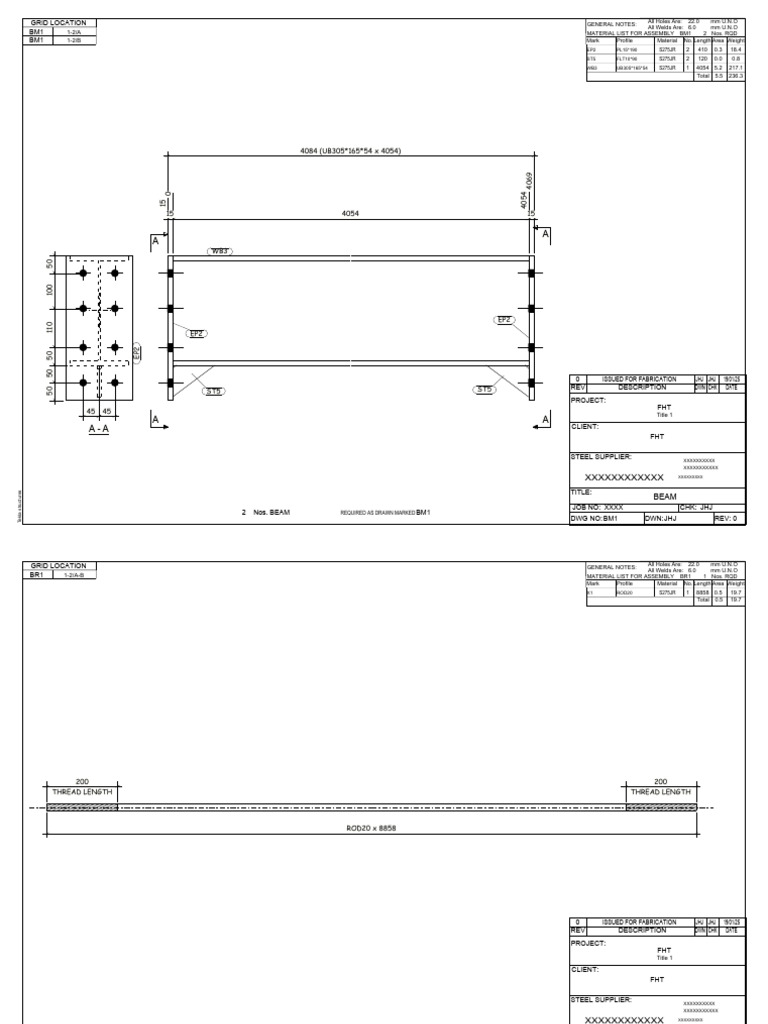 Assembly Drawings | PDF