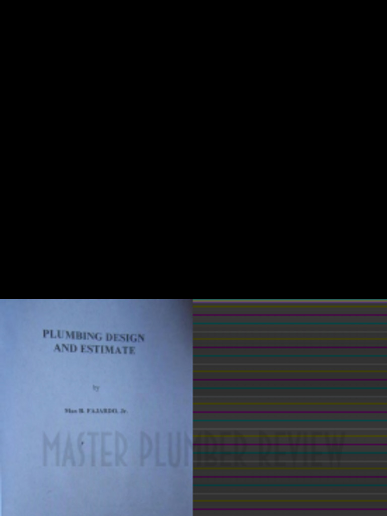 Plumbing Design and Estimate - Max Fajardo | PDF | Plumbing ...