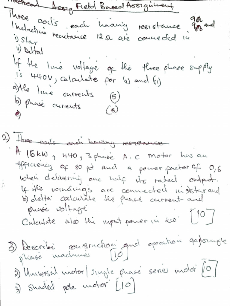 Practical Assignment 3 "Electrical and Electronic Principles 2" NRZ 2024 | PDF
