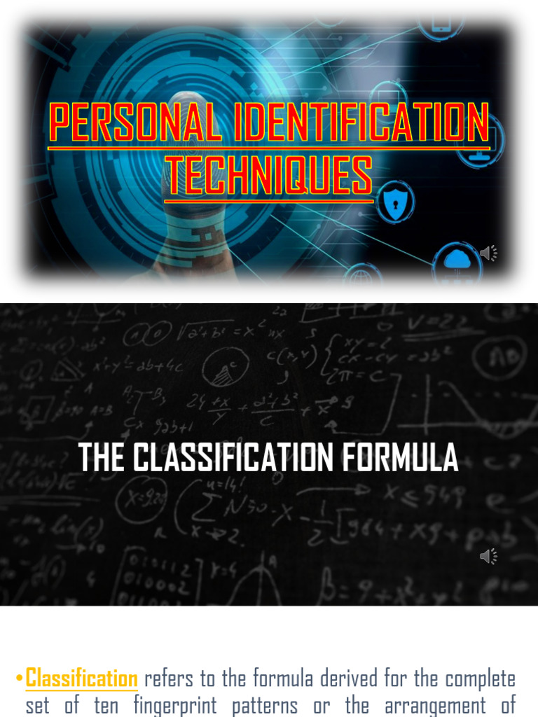 Henry Classification System With FBI Modifications | PDF | Fingerprint ...
