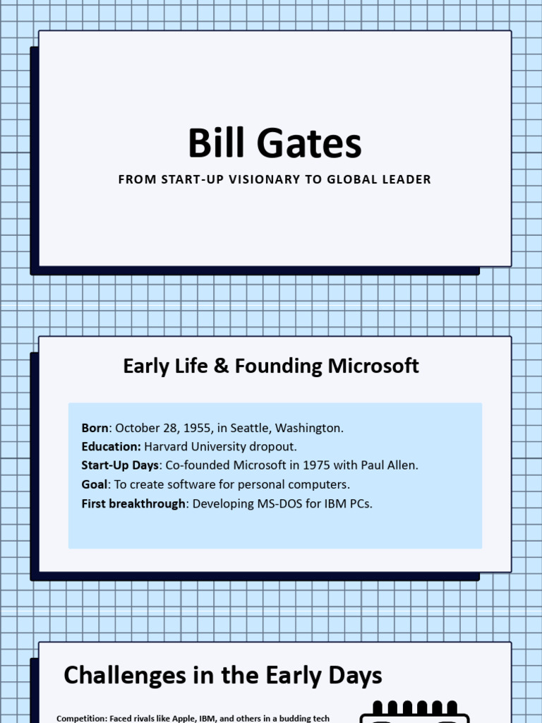 Bill Gates Business | PDF