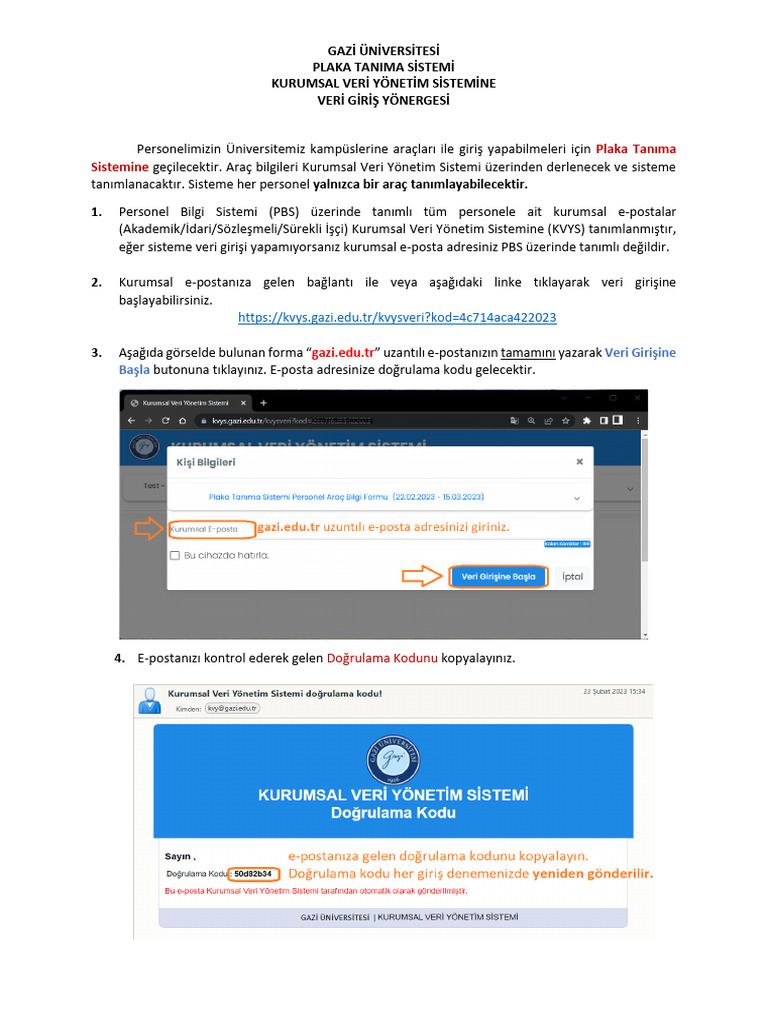 603d74e8 2940 4b96 9ad6 5c7e543b6e8c Plaka Tanima Sistemi Veri Giris Yonergesi | PDF