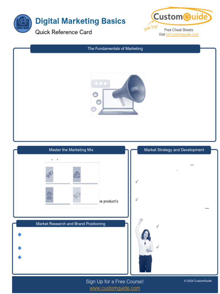 Digital Marketing Basics Quick Reference | PDF | Marketing | Search ...