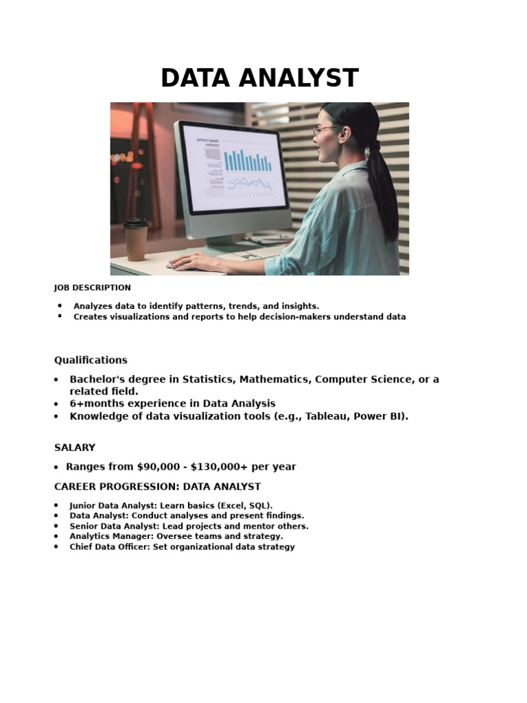 Data Analyst | PDF