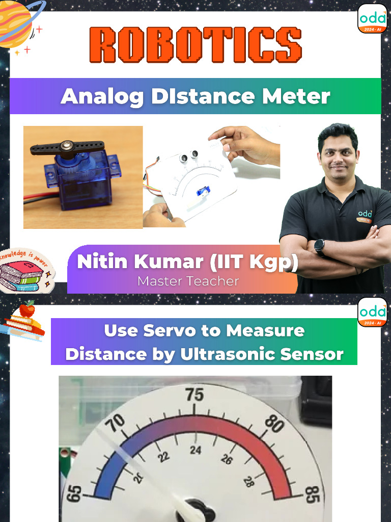Robotics - ANalog Distance Meter | PDF