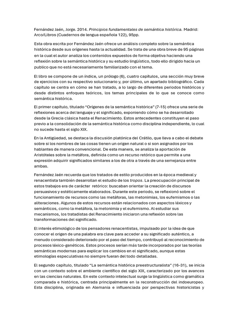 Rese Ã A | PDF | Metáfora | Lingüística