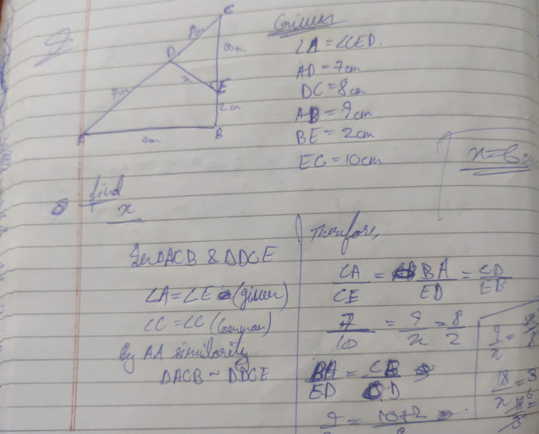 Class 10 Geometry | PDF
