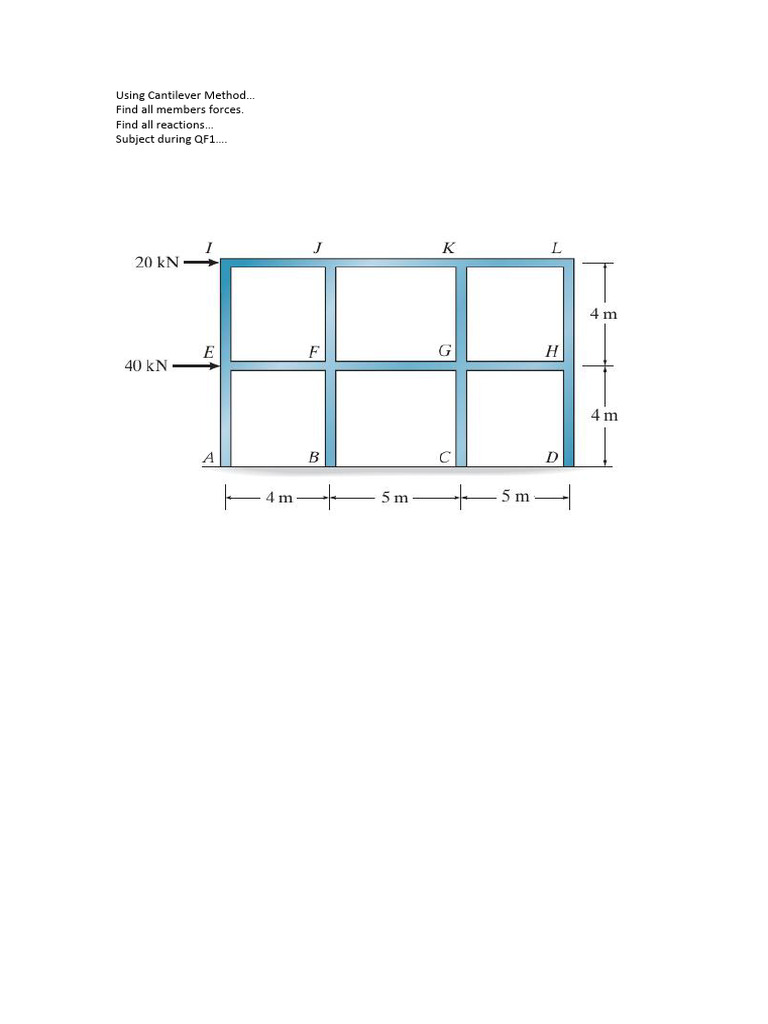 Cantilever Assignment | PDF