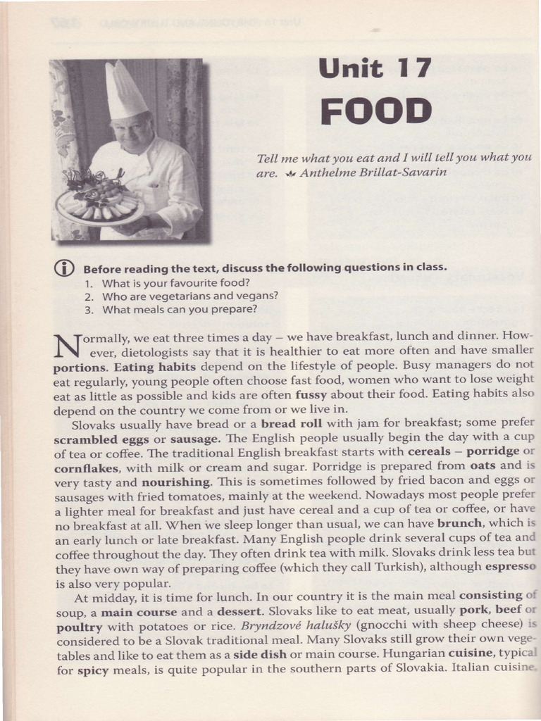 Global Eating Habits and Meals | PDF | Meal | Lunch