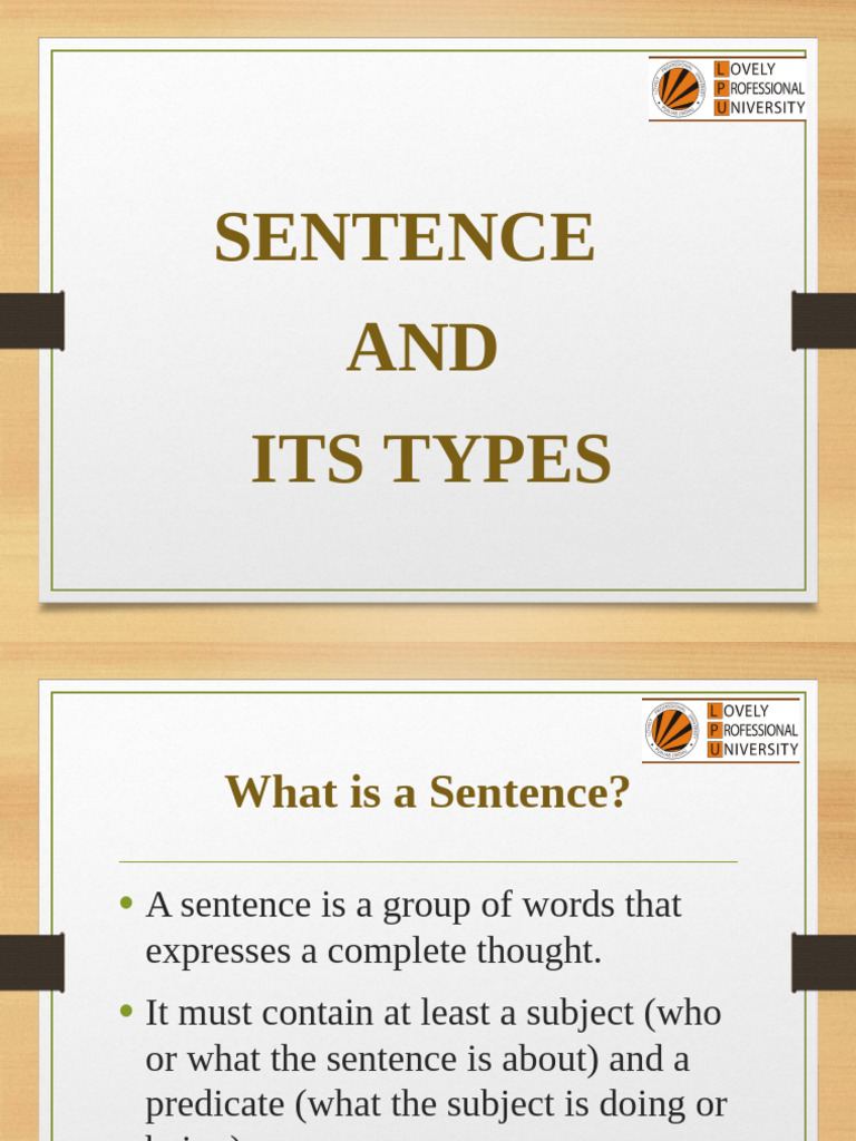 1 Structural Classification | PDF | Sentence (Linguistics) | Subject ...