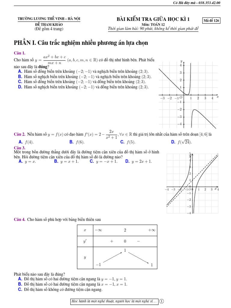 Ôn Tập GHK 1 | PDF