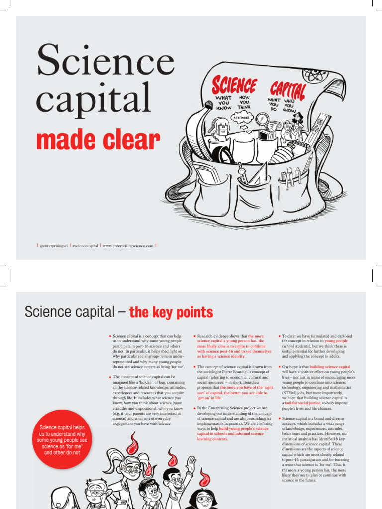 Science Capital Made Clear | PDF | Science | Quantitative Research