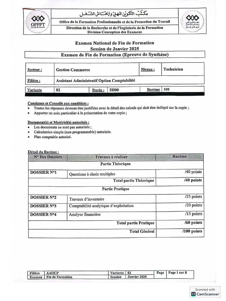 Eff Janvier 2025 Aaocp V2 | PDF