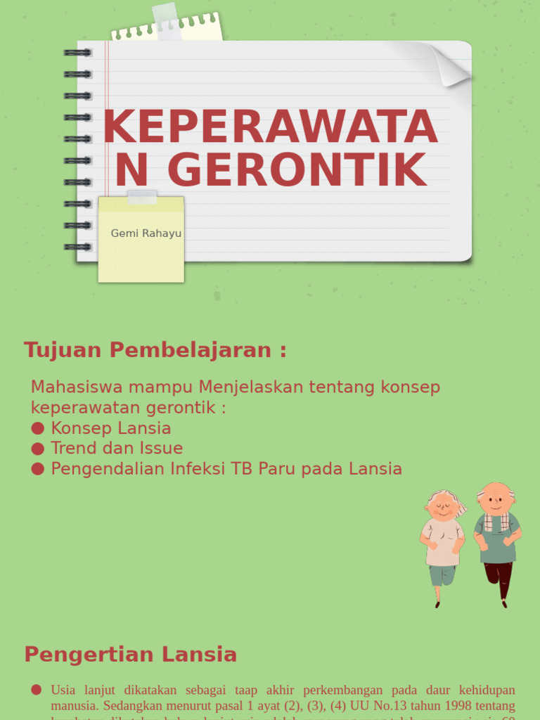 Kep. Gerontik | PDF