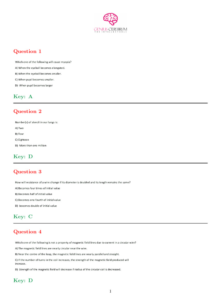 GISO Level 4 Mock Exam 2 | PDF