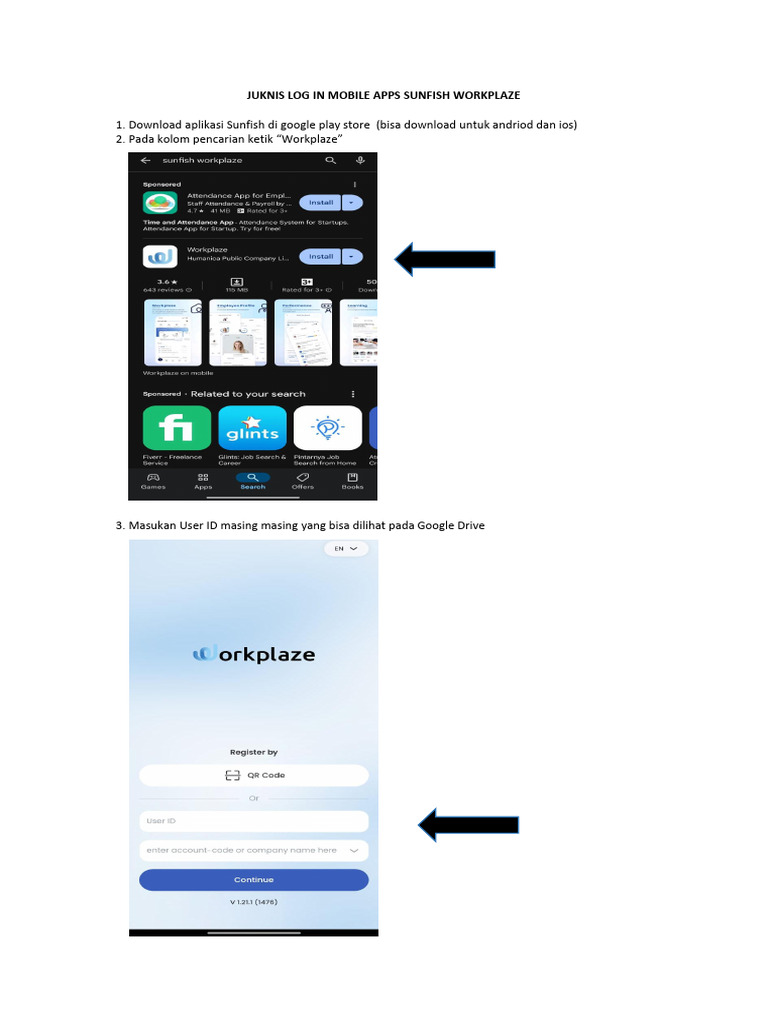 Juknis Mobile Apps Sunfish | PDF