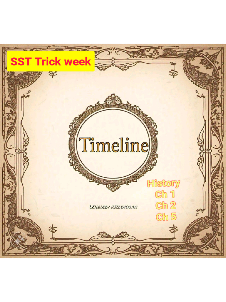 SST Trick Week (Timeline) | PDF