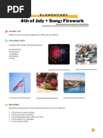 Figurative Language in "Firework" | PDF | Leisure