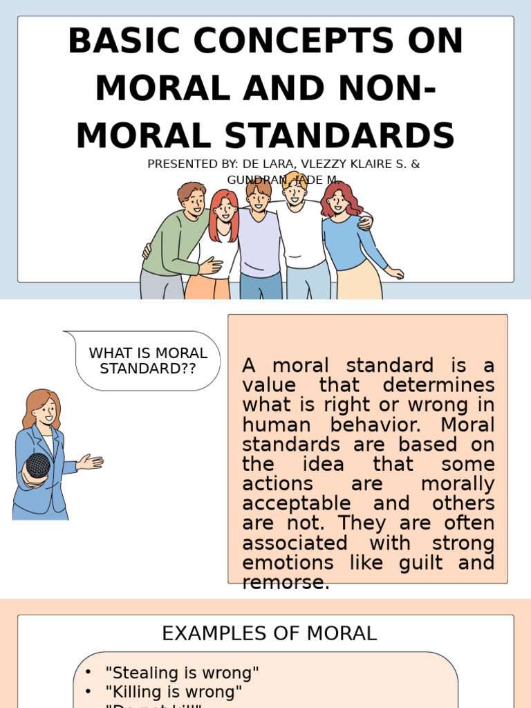 Understanding Moral and Non-Moral Standards | PDF | Morality ...
