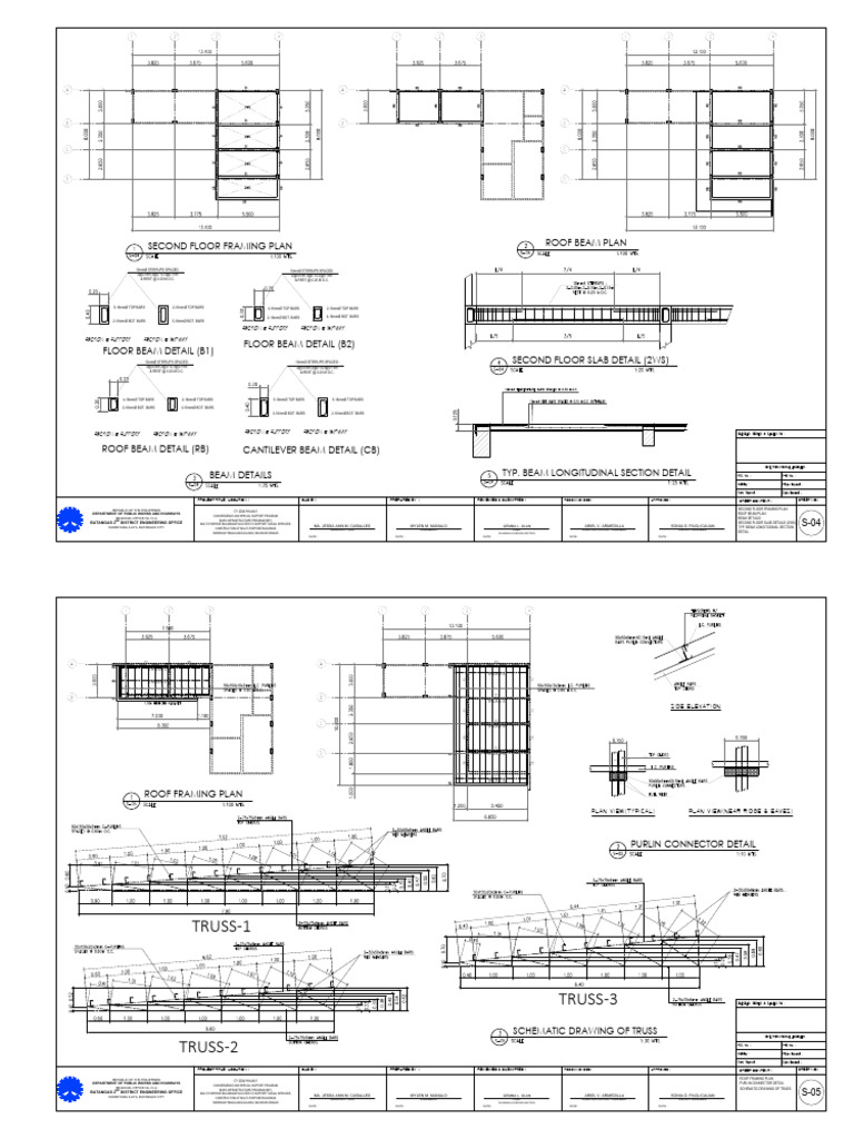 Multi-Purpose Building Construction Plan | PDF | Sanitary Sewer | Structural Engineering