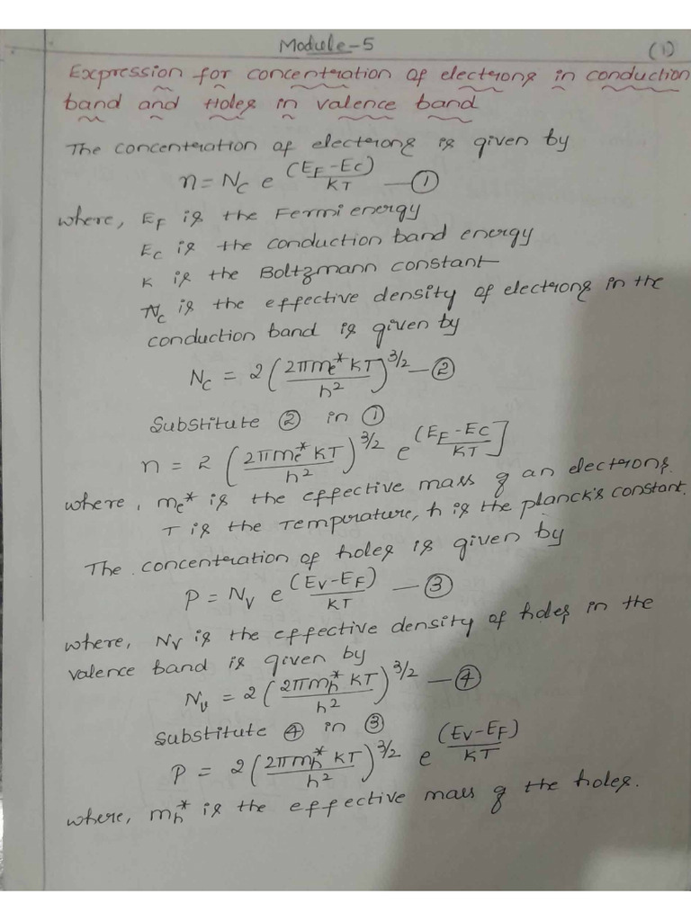 Physics Module 5 | PDF
