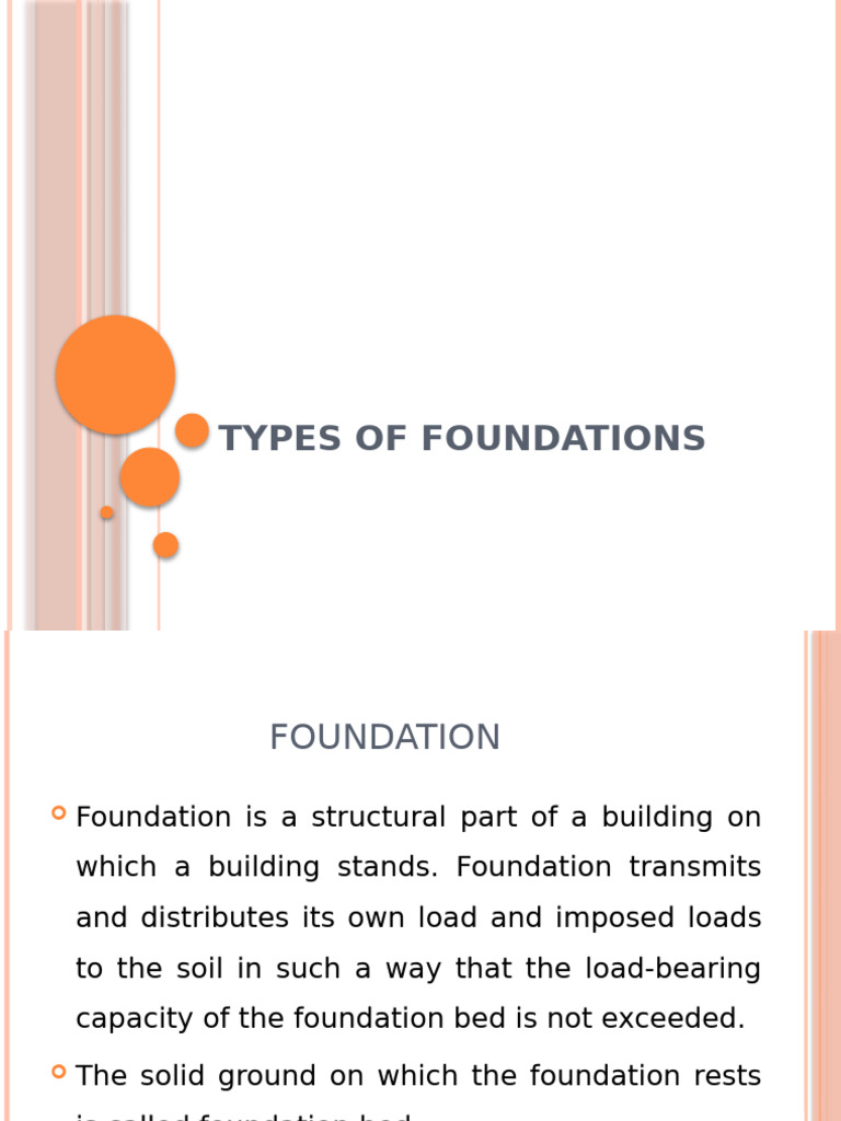 Foundations | PDF | Deep Foundation | Foundation (Engineering)