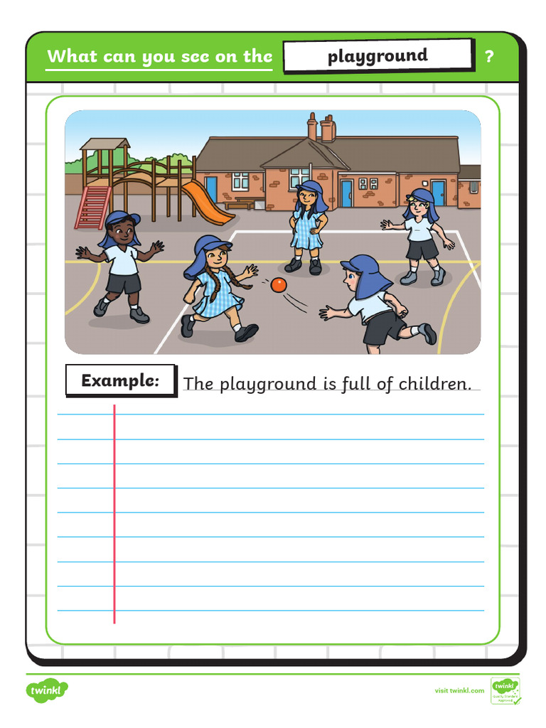 What Can You See On The Playground | PDF