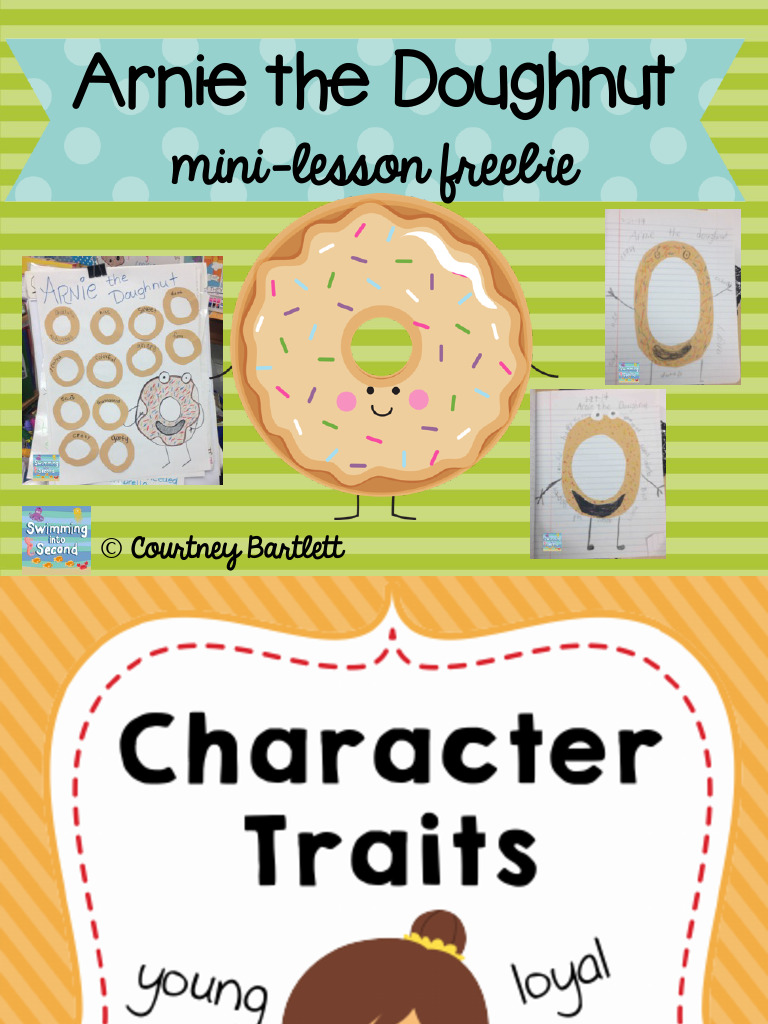 Arnie the Doughnut Character Traits Lesson | PDF