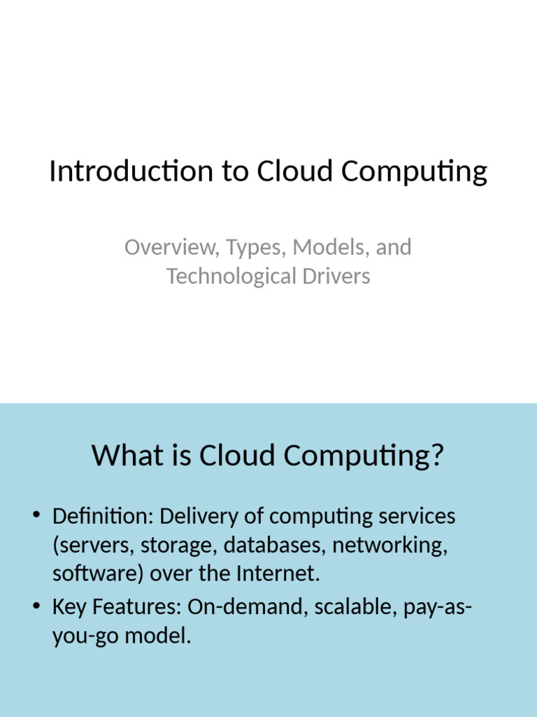 Cloud_Computing_Deployment_Models_Presentation | PDF | Cloud Computing ...