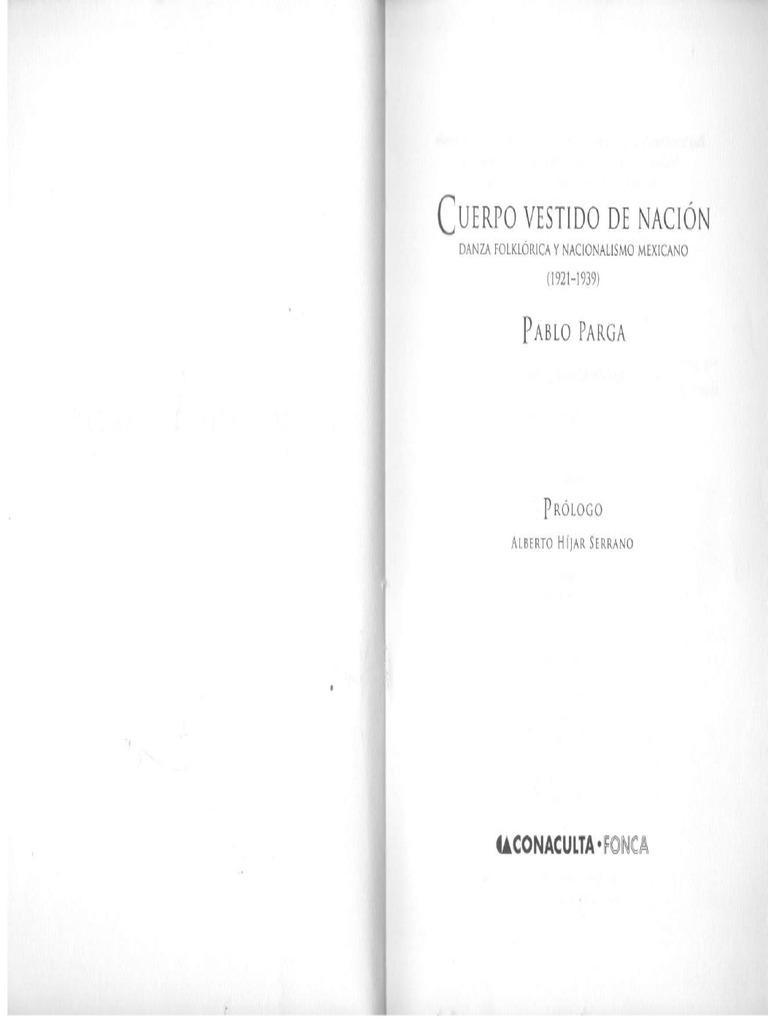 Cuerpo vestido de nación. Pablo Parga | PDF
