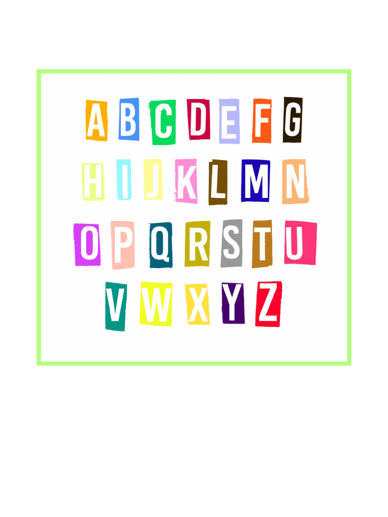 Large Printable Colored Alphabet Letters Printablen - 3827.jpg | PDF