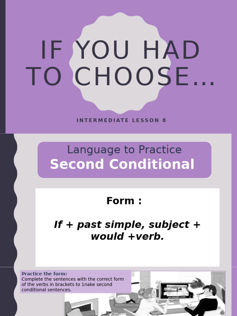 If You Had To Choose | PDF | Linguistic Morphology | Human Communication