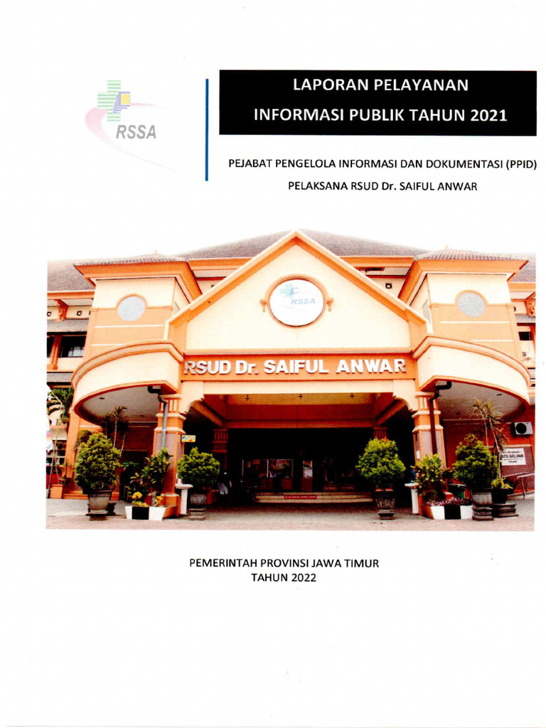 CONTOH Laporan Ppid 2021 | PDF